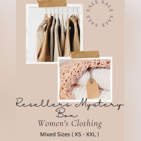 Tops | Reseller Mystery Box Clothing Haul Various Sizes Euc Nwt | Poshmark